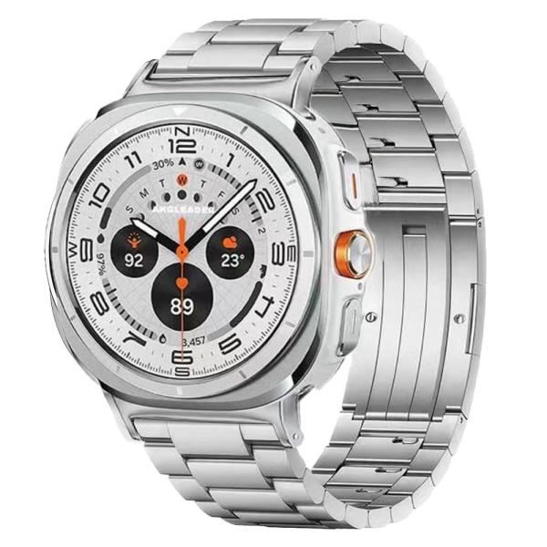 商品名: シンシング 工具不要 チタンバンド Galaxy Watch Ultra 2025/2024対応 チタンメタルストラップ リストバンド ブレスレット Galaxy Watch Ultra 47mm用 軽量 肌に優しい synsin...