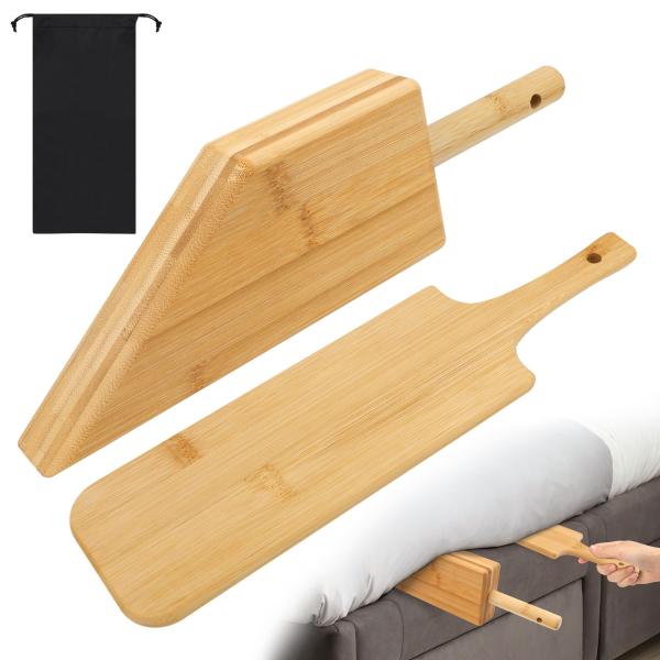 商品名: Catcan マットレスリフター シーツ交換ツール ベッドシーツ タッカーツール ベッドメイキングアシストツール 収納バッグ付き 楽なシーツ交換、腰痛の緩和 Catcan Mattress Lifter Tool for Chan...