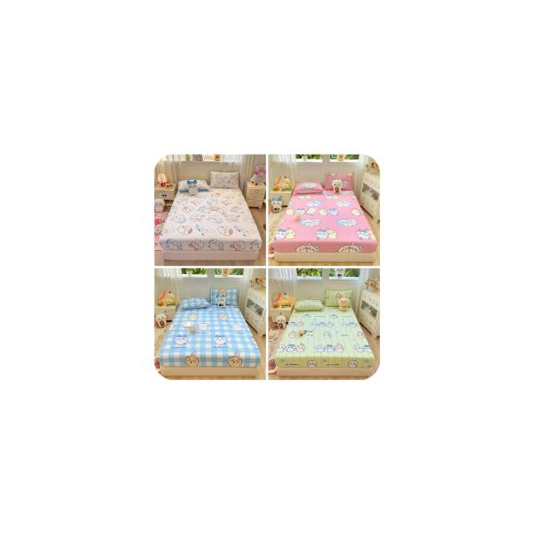 商品名:  Bed Sheets Cute Soft Microfiber - Shrinkage and Fade Resistant - Easy Care -1 Fitted Sheet Only (Blue,53.15×78.74 ...