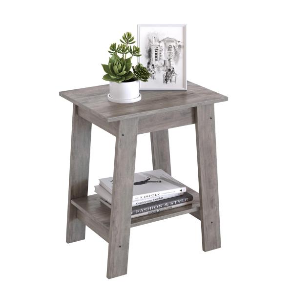 商品名:  Garvee End Table, Side Table with 2-Tier Storage Shelf, Sofa Table for Small Space, Square Nightstand for Entryway...