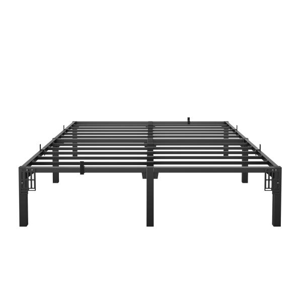 商品名:  Loumernhant Queen Size Metal Bed Frame - 14 Inch Platform with Reinforced Iron Slats &amp; Legs, Tool-Free &amp; S...
