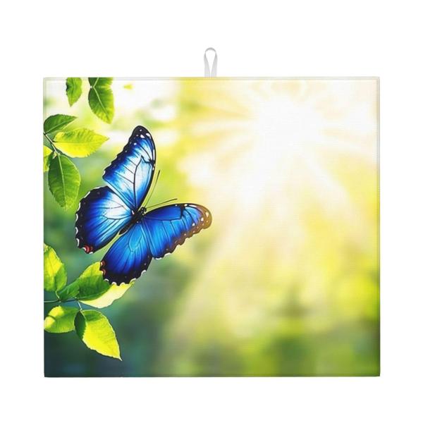 商品名:  Phayah Butterfly Facing The Light Drying Mats For Kitchen Counter 16〓―18 In Microfiber Drying Mat Kitchen Accessor...