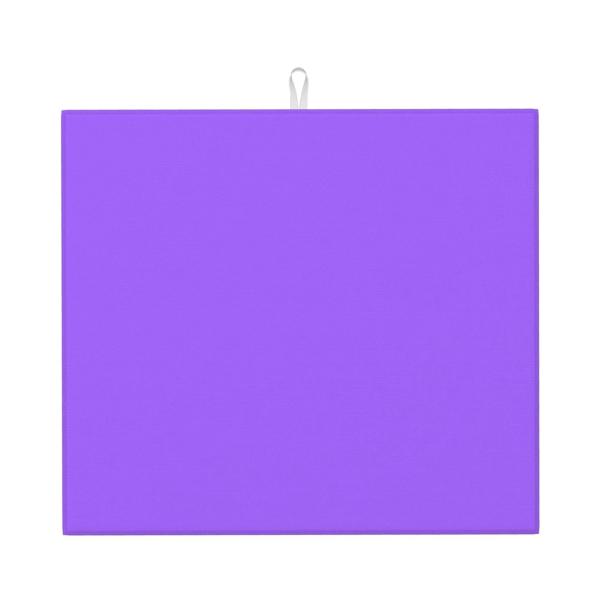 商品名:  Poezjzw Solid Color Light Purple Printed Dish Drying Mats Counter Absorbent Reversible Kitchen Countertop Protecto...
