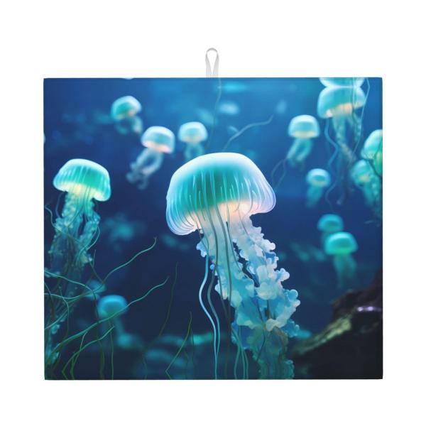 商品名:  Phayah Surging Jellyfish Drying Mats For Kitchen Counter 16〓―18 In Microfiber Drying Mat Kitchen Accessories Dish ...