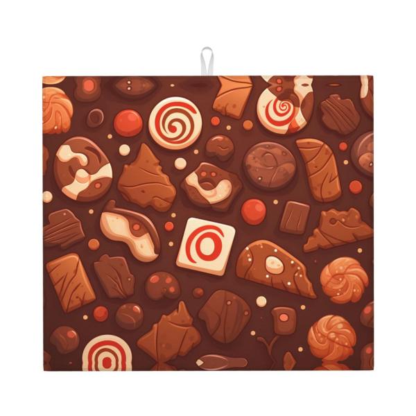 商品名:  Phayah Delicious Chocolate Drying Mats For Kitchen Counter 16〓―18 In Microfiber Drying Mat Kitchen Accessories Dis...