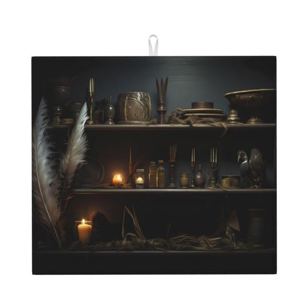 商品名:  Phayah Feathers And Ornaments Drying Mats For Kitchen Counter 16〓―18 In Microfiber Drying Mat Kitchen Accessories ...