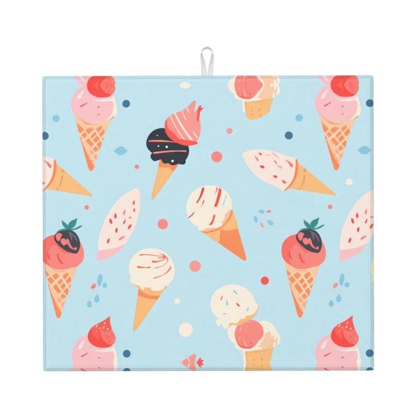 商品名:  Phayah The Cone Of Ice-Cream Cone Drying Mats For Kitchen Counter 16〓―18 In Microfiber Drying Mat Kitchen Accessor...