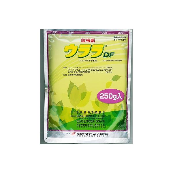 商品のパッケージは予告なく変更することがあります。■登録番号第21812号■有効成分フロニカミド・・・10.0%■特長●アブラムシ類、コナジラミ類などのカメムシ目害虫や、アザミウマ類に対して殺虫効果があります。●本剤の有効成分は既存剤の何れ...