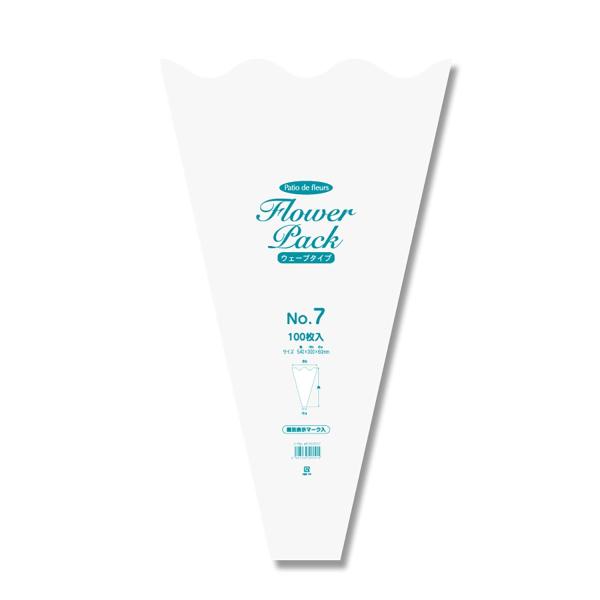 ※商品のパッケージは予告なく変更する場合がございます。花束用の筒状フィルムです。生産者はもちろん直売所、ちょっとした花束をご自身で作ってみては上部がウエーブ状にカットされています。●高さ５４０X巾ｂ３００X巾a６０　（ｍｍ）