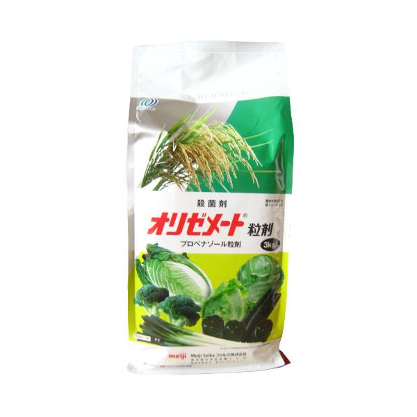 ■登録番号第13243号■有効成分プロベナゾール・・・8.0％■特徴●世界初の植物防御機構活性化剤（Plant Defence Activator）で、植物の病害抵抗性を誘導して高い効果を示す、ユニークな作用性の殺菌剤です。●稲いもち病・白...