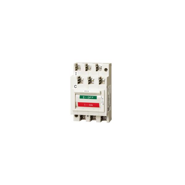 ※発送情報日は、メーカー在庫確認後のため、実際の発送日とは異なる場合がございます。　納期につきましてはお問い合わせください。※写真は代表例です。●「商用/非常用」の電源切替が可能な停電対策用の開閉器です。●品番：KSS-63●仕様：手動式 ...