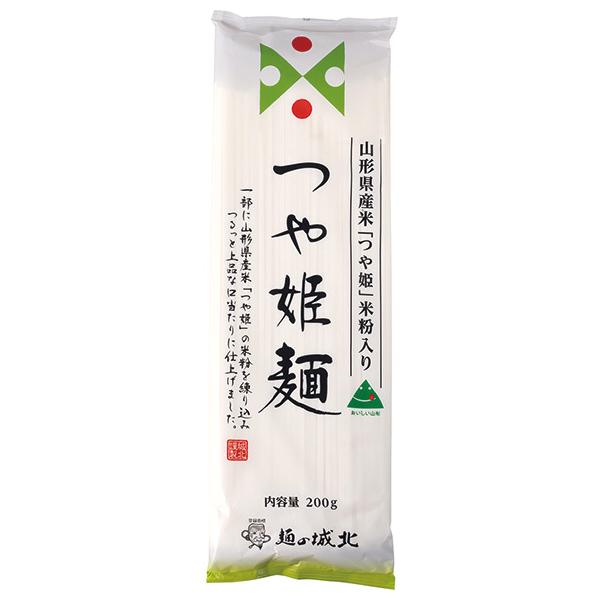 ※店内どれでも送料無料（沖縄・北海道を除く）【ヤマト運輸・佐川急便の選択OK！】一般食品 インスタント食品 乾麺 つや姫 米粉入り