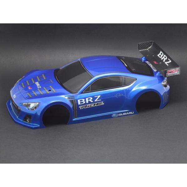 SUBARU BRZ Race Concept bodyshell for M-Chassis Pre-printed BLUE本製品は、実車をもとに若干のボディ形状を変更して、R/Cカー用として空力などを考慮した上で作られたボディです。本...