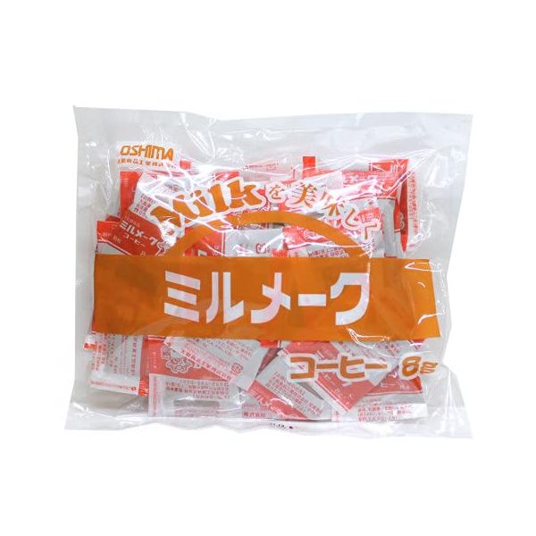 「商品情報」全国の学校給食で多くの子供たちに飲まれているミルメーク。冷たい牛乳に溶かすだけでおいしいコーヒー牛乳ができあがります。「主な仕様」規格(内容量)8g×40個(320g)原材料砂糖(国内製造)、インスタントコーヒー、食塩、乳酸菌／...