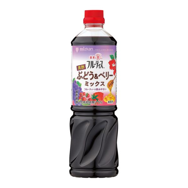 清涼飲料水（希釈用）原材料名 果糖ぶどう糖液糖（国内製造）、米黒酢、ぶどう果汁、りんご酢、クランベリー果汁、カシス果汁、いちご果汁、黒糖入り砂糖液、はちみつ／香料、酸味料、甘味料（スクラロース）栄養成分表示（100g当たりの推定値）エネルギ...