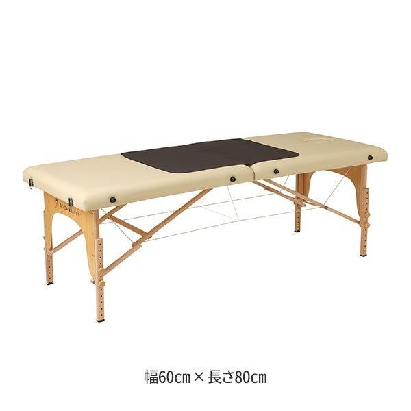 【特徴】ビニールレザー素材の防水シート【商品説明】防水加工を施したビニールレザーシート。表面がビニールレザー防水素材となり裏面が不織布素材です。幅60×長さ80cmの1枚のシート状なので、施術ベッドの足元用カバーとしても使用できます。【仕様...