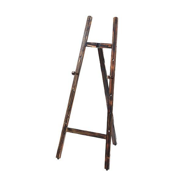 【仕様】■サイズ（全体）:幅48cm×高さ115cm■重量：1.5kg■耐荷重：5kg以内木製イーゼル スタンドボード メニューボード ウェルカムボード マーカー チョーク クレヨン 立て看板 黒板 中国製 1台