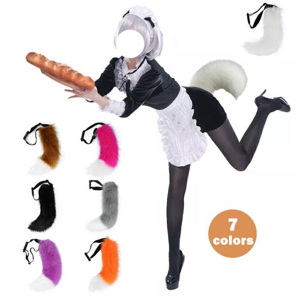 爆買内容 尻尾のみ素材/材質 フェイクファーなど生産国：中国製サイズ/寸法 付け根から毛先：約5cm尾全体のサイズ：約40cm x 7cm※ベルトでウエストは調整ができます※最初は緩く締めて、装着して徐々に締めていくことをお勧めします※表記...