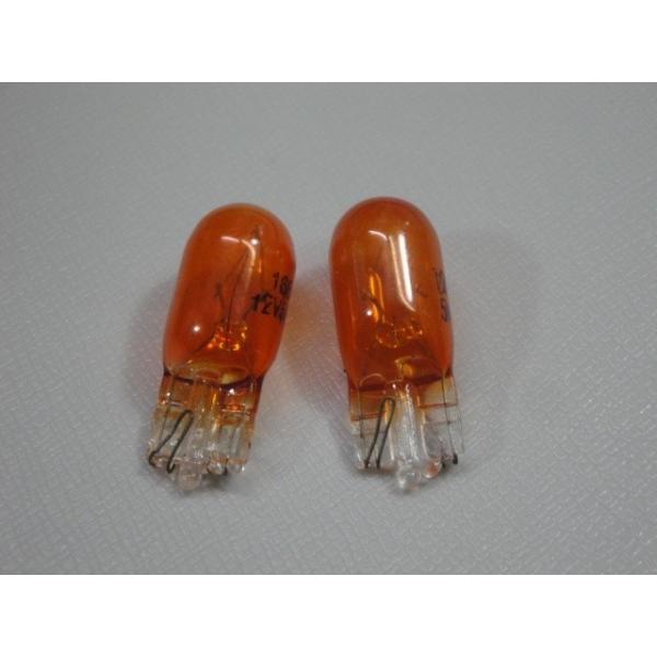 T10 12V/5W アンバー　(2p/set)送料込み！　定形外郵便で発送します。