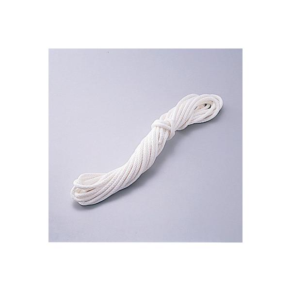 耐候性、耐薬品性に優れたビニロン(合成繊維)製のポール用ロープです。[サイズ](ロープ径)8mm