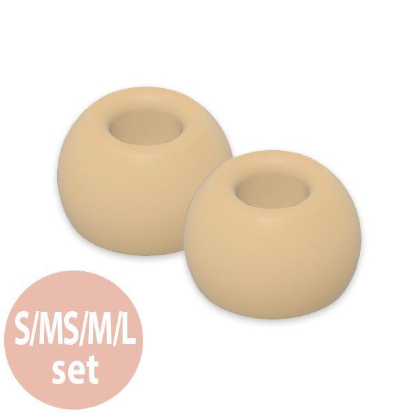 ■抗菌剤を配合したシリコン素材を使用したイヤーピース■先端の音道をフレア形状にすることで音抜けの良さと高い遮音性を両立■耳の奥まで押し込まなくても適度な遮音性が得られる独自の形状■対応製品：Nシリーズ/NTシリーズ■イヤーピース内径：φ4....