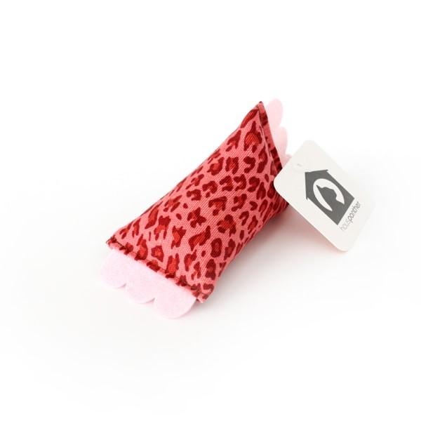 床に転がして遊ぶ音の鳴るけりぐるみタイプの猫おもちゃ［モッド・シェイカー］。カラフルモダンなコットン生地の中には、ポリエステル綿と北米産オーガニックキャットニップと「シャカシャカ」と鳴るシェイカーが入っています。ひねりを加えたような形状で、...