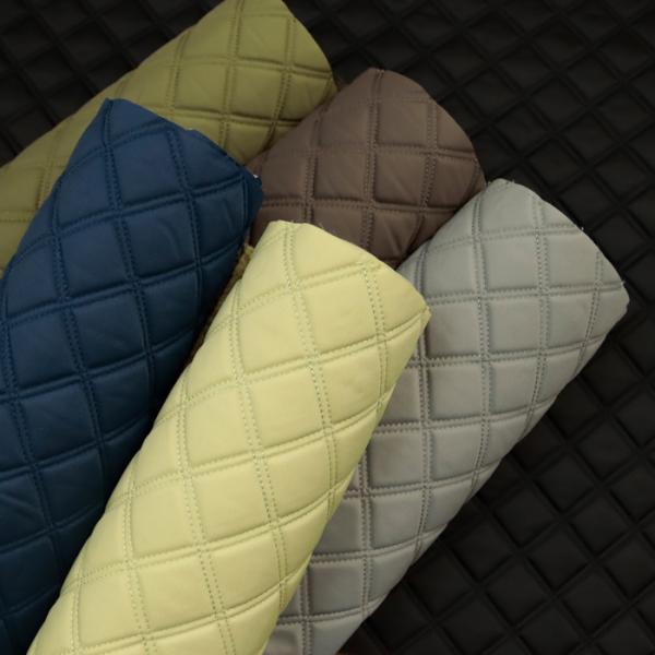 生地は50cm単位での販売になります。ゆうパケット便(メール便)での発送は50cm(購入数１)まで。商品コード：00q-24-ky1168ナイロンオックスキルト／キルト生地生地幅135cm／表ナイロン100％裏ポリエステル100％中綿ウレタ...