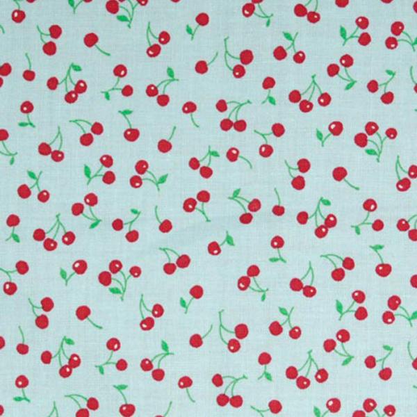 生地は50cm単位での販売になります。ゆうパケット便(メール便)での発送は4.5m(購入数９)まで。≪無料レシピ有≫商品コード：055-33-6114-4miniチェリー≪メルマガ商品≫／スケア生地生地幅110cm／綿100％スケア生地※メ...