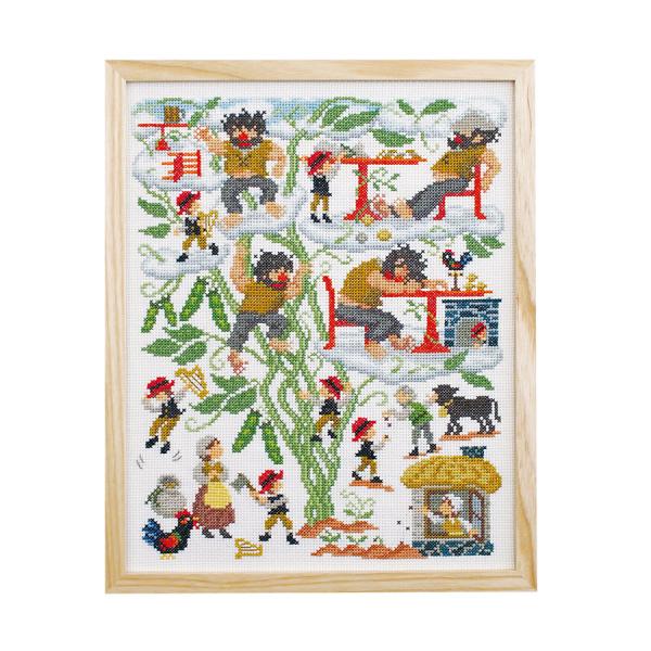 ■額外径：約縦32cm×横25.9cm、額内径：約縦29.5cm×横23.4cm童話の世界を表現した「ノスタルジック・ストーリー」シリーズ第2弾のクロス・ステッチキット。人気の刺しゅう作家Nitkaさんとのコラボレーション商品。14カウント...