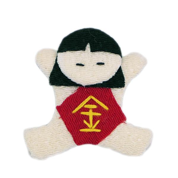 ■約 縦5cm×横4.7cm簡単手作りにおすすめ！ちりめんで作った金太郎です。外装パッケージのない商品をお買得品としてご提供いたします！※数量限定なので売り切れの際はご容赦ください。裏面は平らなので、土台に貼りつけるなどしてお使いください。...