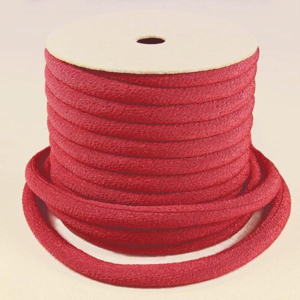 ■表地（ちりめん）：ポリエステル100%　■中芯：アクリル100%※10cm単位で販売、価格は10cm分です。数量は10cm単位で入力して下さい(例:1m購入なら数量10) ●暗くにぶいトーンの赤みの強いピンク色。落ち着いた色調ながら、上品...