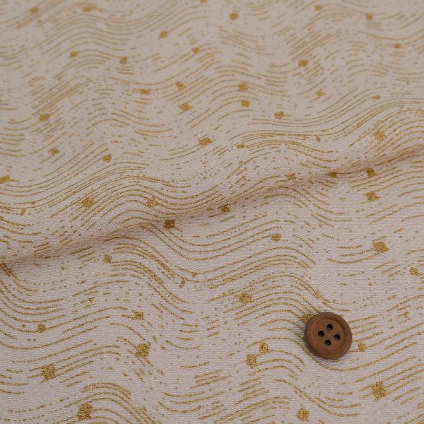 ■レーヨン100% ■約35cm幅※ボタンは直径約2cm。10cm単位で販売、価格は10cm分。数量は10cm単位で入力して下さい(例:1m購入なら数量10)。布幅約35cmの小幅ちりめんです。一般的なレーヨンちりめんの約半分の幅ですので、...