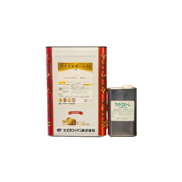 <ハイブリッド ラジカル制御形> 弱溶剤2液形エポキシ・シリコン変性樹脂系 壁用塗料スズカファイン　ワイドエポーレウォールSi弾性タイプ　各色　14kgセット特徴・機能●ラジカルプロテクト高密度シェル構造の弱溶剤2液形エポキシ・...