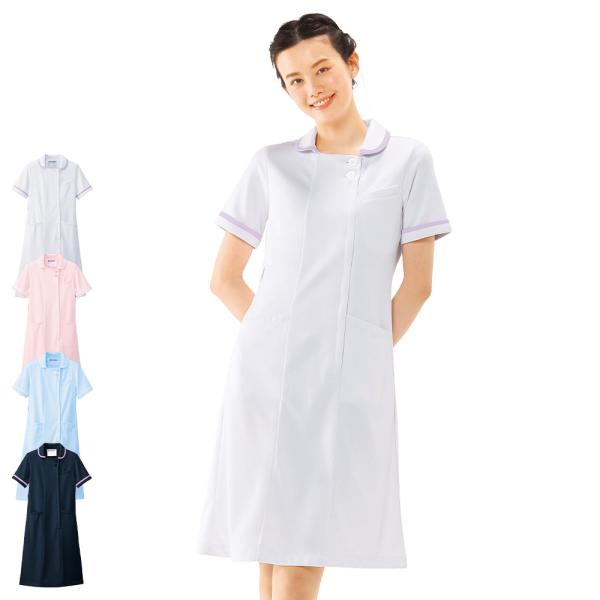 ワンピースだってストレッチでアクティブに♪太パイピングで爽やかアクセントワンピース太パイピングで爽やかアクセント。ナースリーオリジナルの人気素材「アクティブストレッチ」のワンピースです。・マーカーラインのアクセントで爽やかな印象に・1枚で可...