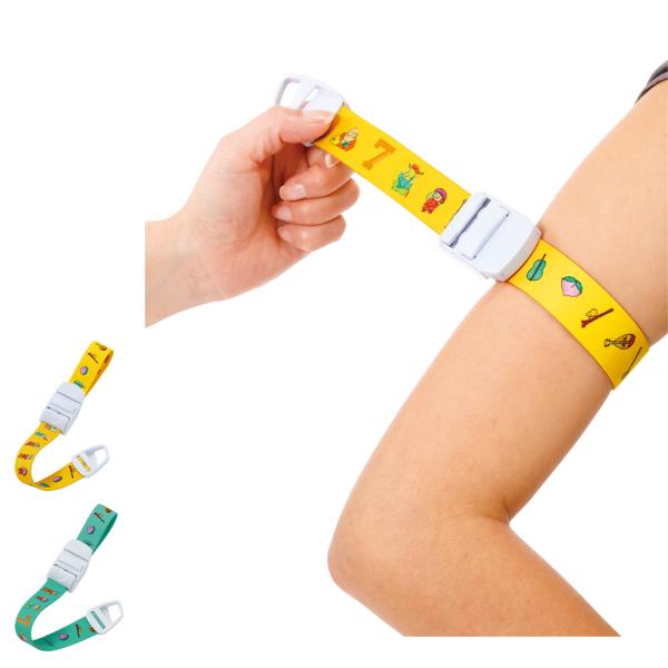 持ってるだけで運気が上がりそう！七福神デザインの駆血帯七福神が皆様の開運を祈願しにナースアイテムになってやってきた！ナースリーのアイテムをもって、皆様でよい一年をスタートしよう！表面に七福神が、裏面には象徴するアイテムがデザインされていて、...