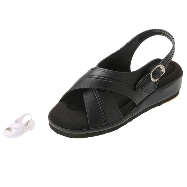 高反発インソールで、へたりにくくなりました!もふもふ気持ちいい、抗菌防臭ナースサンダル人気のもふもふインソールが、へたりにくく、抗菌防臭が付いてグレードアップしました!ふわっと柔らかいニット素材♪新感触のナースサンダルです。・ずっと触れてい...