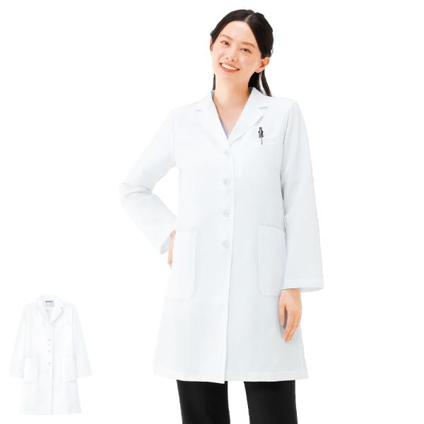 お手頃なのにしっかり品質シンプルドクターコートシワになりにくく、軽量。耐久性が高く、洗濯後も乾きやすい、多忙なシーンで使えるイージーケア素材。ナースリーオリジナルのドクターコート・吸汗速乾・防しわ・UVカット・毎日使える品質で、お得な価格・...