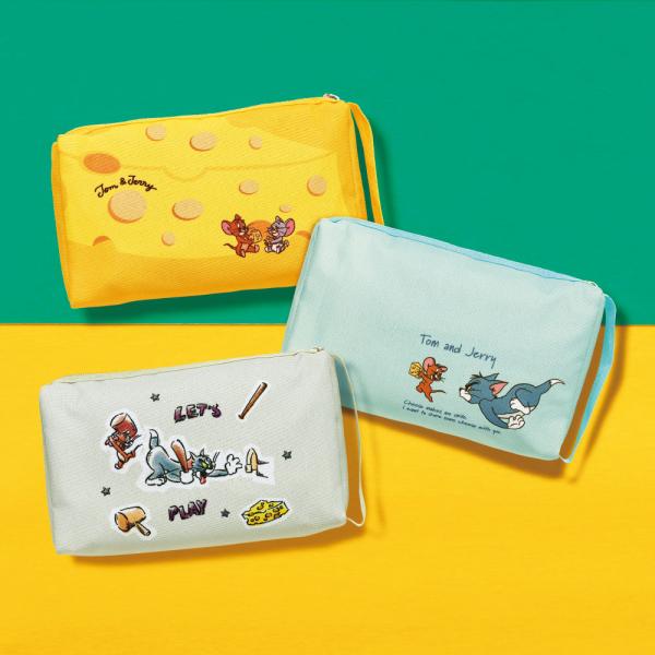 どのデザインも可愛すぎる！トムとジェリーの血圧計専用ポーチ【トムとジェリー】ジェリーを捕まえることに並々ならぬ情熱を注ぐけど、結局いつもやられてしまうネコの「トム」と、トムが飼われている家の壁穴に住むいたずら好きでお茶目なネズミの「ジェリー...