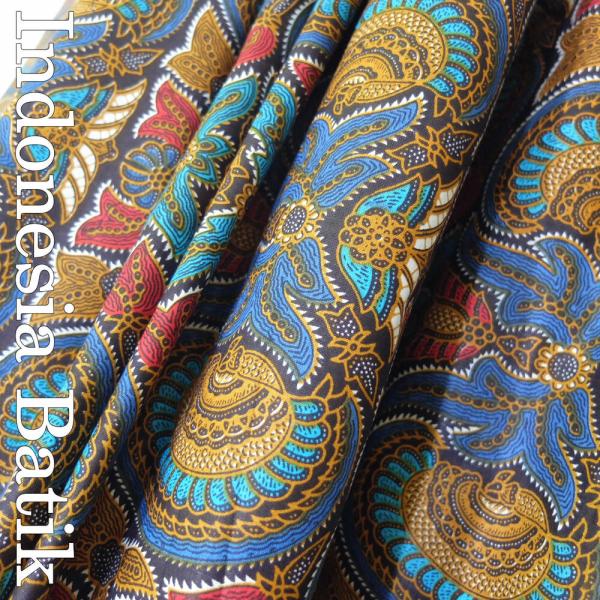 サイズ：約105x200cm　約250g素材：綿 ノーマルクオリティ生産国：インドネシア雑貨送料【雑貨まとめ買い対象商品】インドネシアの伝統工芸品バティック。お求めやすいリーズナブルな価格で！バティックとはインドネシアのろうけつ染であるジャ...