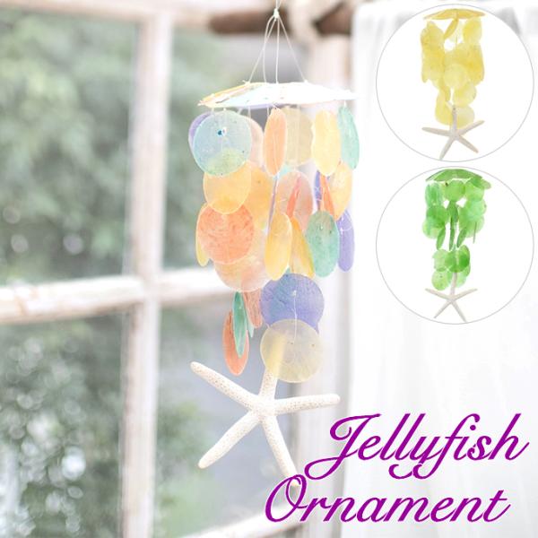 人気の自然素材、カピス貝とスターフィッシュの組み合わせ。ふわふわと漂うクラゲイメージしたビーチテイストオーナメント。■サイズ　　約φ12×TH42cm  　　  　  　　 　■素材　　　カピス貝、スターフィッシュ■生産国　　フィリピン■雑...