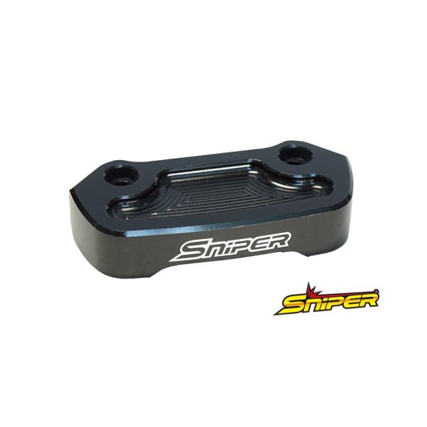 アルミ製 フロント用マスターシリンダーガードSNIPER スナイパー製対応機種YZF-R25/YZF-R3MT-25/MT-03転倒によるマスターシリンダー本体の損傷を軽減しますドレスアップ効果も期待できるアイテムです