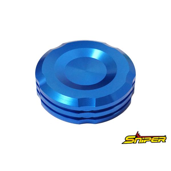 アルミ製 マスターシリンダーキャップ 59mm M52xP4 汎用 SNIPER スナイパーマスターシリンダーキャップ 外径 59mm M52xP4 汎用純正マスターシリンダーキャップと交換するドレスアップパーツダイヤフラム、ダイヤフラムプ...