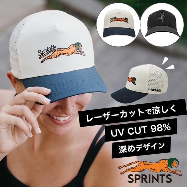 □ブランド：SPRINTS｜スプリンツ□商品名：ランニングキャップ VP HATS□サイズ：ONE SIZE（52-62cm）ユニセックス 男女兼用□重さ：45g□素材：ポリエステル100%（Machine Washable）□生産国：MA...