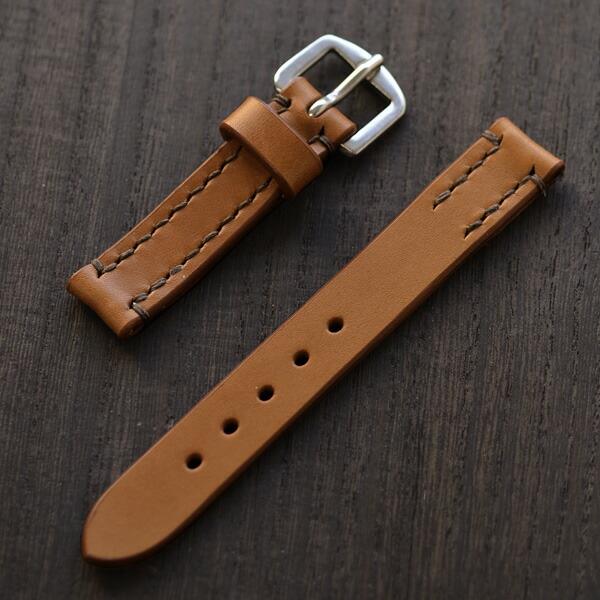 □商品名：SOMES ソメス　腕時計ストラップ□材質：ブライドルレザー(馬具専用革・牛革)バックル＝ドイツ製馬具用ステンレス□サイズ：時計側18mm、厚み約4mm□重さ：約19g＊SPQRウォッチに適合する交換用ベルトです。＊時計本体側のバ...