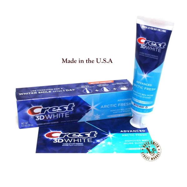 MADE IN USAホワイトニング歯磨き粉 CREST ARCTIC FRESH