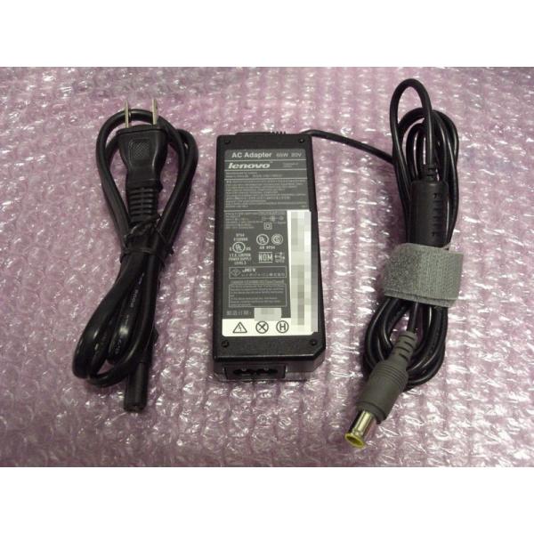 レターパックプラスにてお送りいたします。代引き発送、配達日時の指定は出来ません。【商品】中古品です。lenovo純正品　65W　ACアダプタ出力 20V 3.25A端子 丸形【状態】中古品となります。無負荷状態での通電チェックのみとなります...