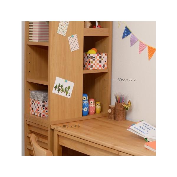送料込み（対象外地域：北海道・沖縄・離島　※別途お見積り致します）チェスト・サイドチェストの上に積み重ねて、正面と左右両側の3方向から使えるトライ-Aシリーズのシェルフです。机を2台並べて置くとき、共有したい本や道具をしまうのにとても便利で...