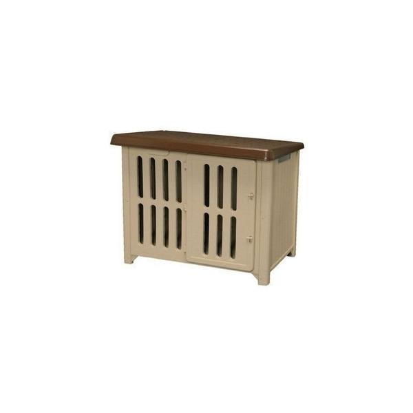 ●ソーシャルギフト注文について・一部設置商品は対象外です。 対象外の場合はメールにてご連絡させていただきます。・土日祝は優良配送の対象外となります。既存のボブハウスのカラーリニューアルです。水洗いしてもサビない、腐らないプラスチック製の犬舎...