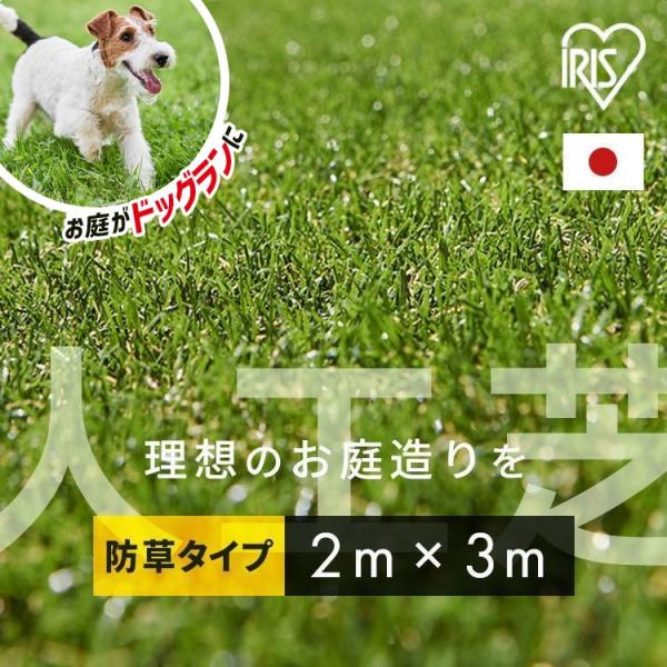 ●ソーシャルギフト注文について・一部設置商品は対象外です。 対象外の場合はメールにてご連絡させていただきます。・土日祝は優良配送の対象外となります。（検索用：アイリスオーヤマ 人工芝 人工芝生 防草芝生 2m×3m 防草 芝 人工 芝生 4...
