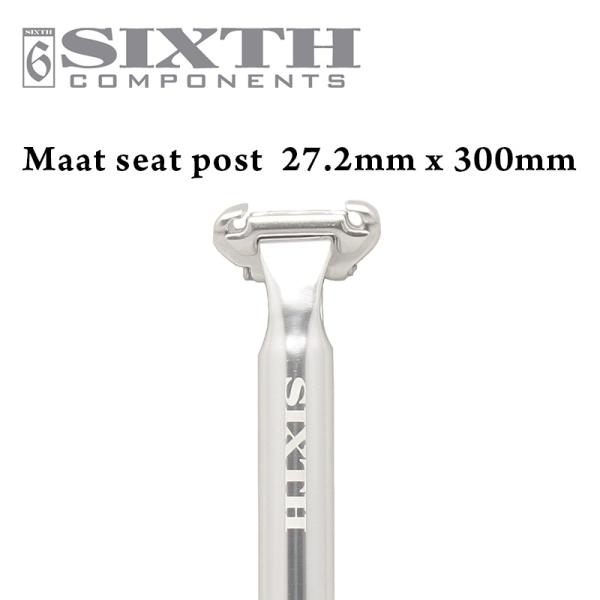 【発売日：2023年05月15日】【SPEC】サイズ: 外径27.2mm、全長300mm(シートクランプから下端面まで)素材: AL6061-T6t鍛造アルミニウム仕上げ: ポリッシュ・シルバーアルマイト重量: 235g【商品説明】5mmの...